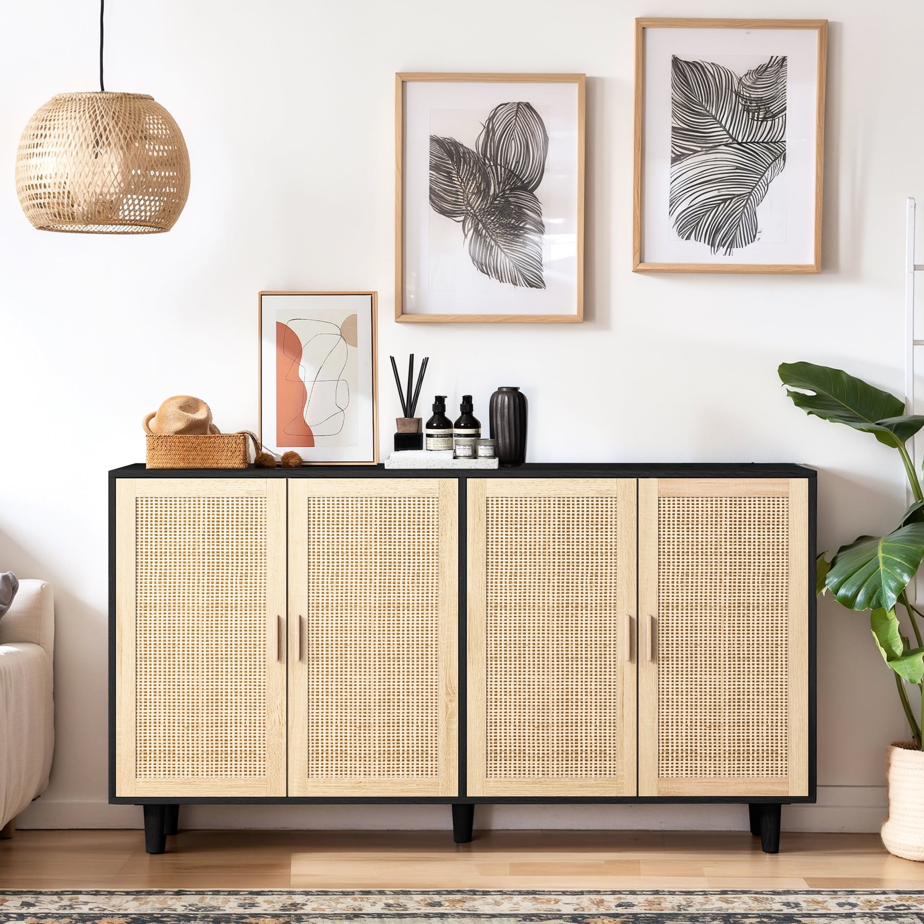 Black Decorative Storage Chest - For Bedroom, Living Room, Office ...