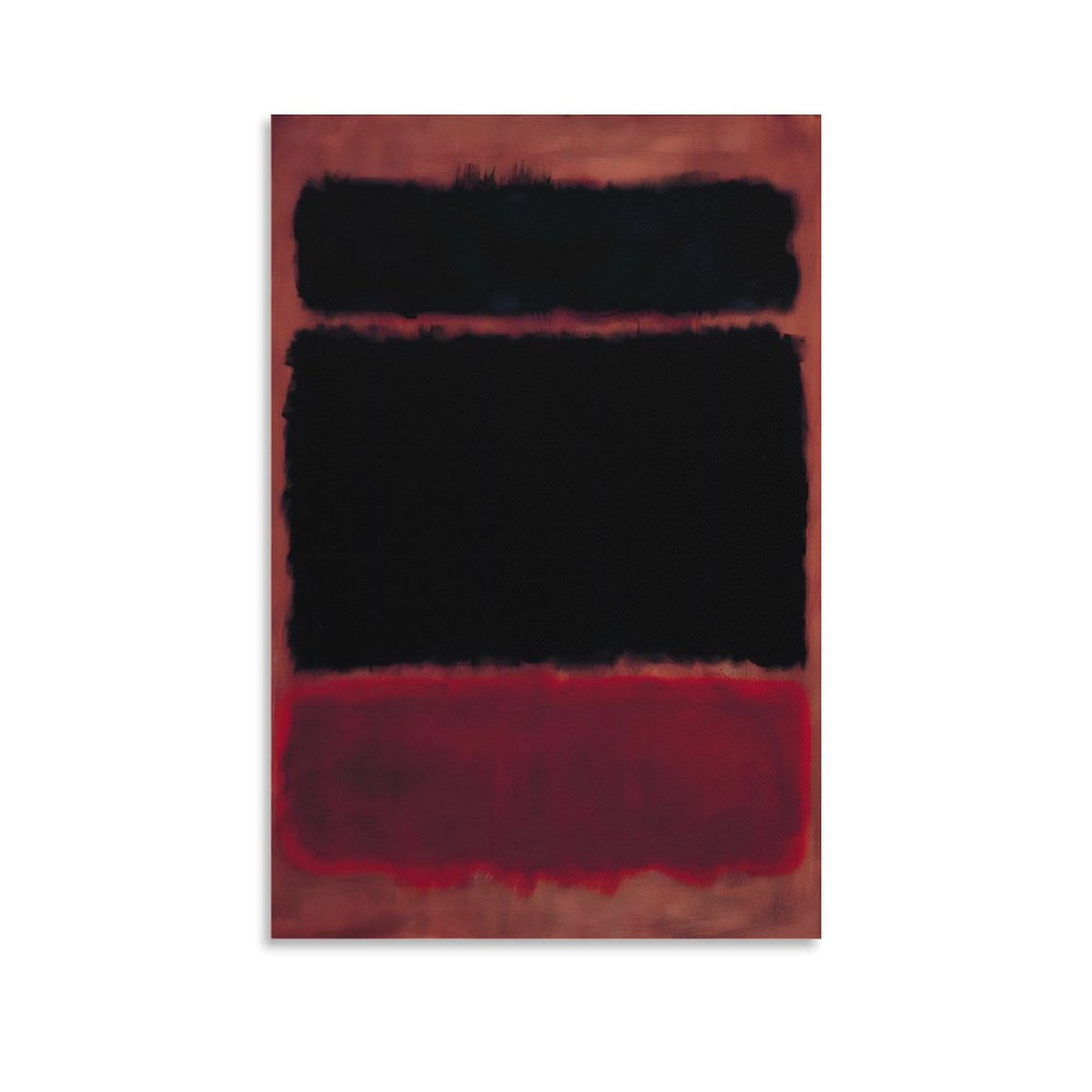 Black in Deep Red by Mark Rothko Painting Poster Wall Art Poster Gifts ...