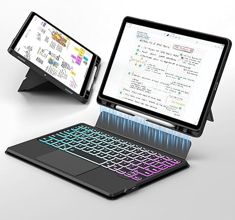 Ultra-Thin Magnetic Keyboard Case Black, Auto Wake/Sleep with S-Pen ...