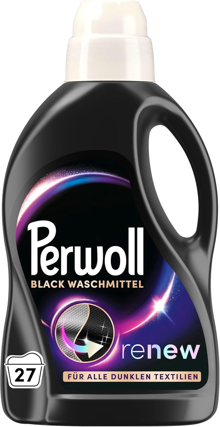 Black Detergent (1 x 27 Wash Loads) Mild Detergent | Gently Cleans and ...