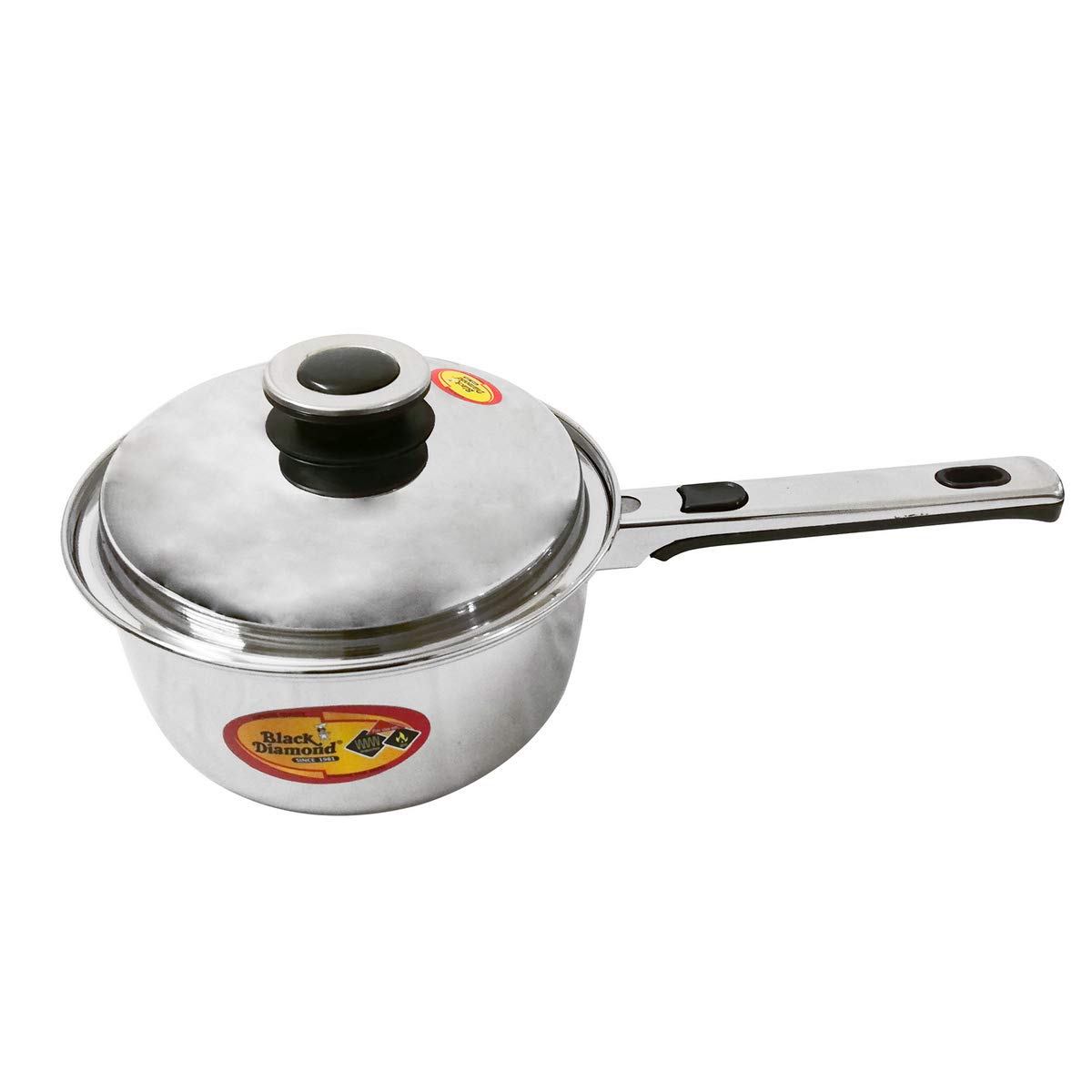 Black Diamond 25 Litre Heavy Gauge Deluxe Sauce Pan with Induction Base ...