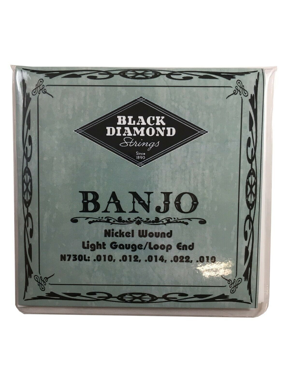Black Diamond Banjo Strings 5-String Light Loop End Nickel Wound ...