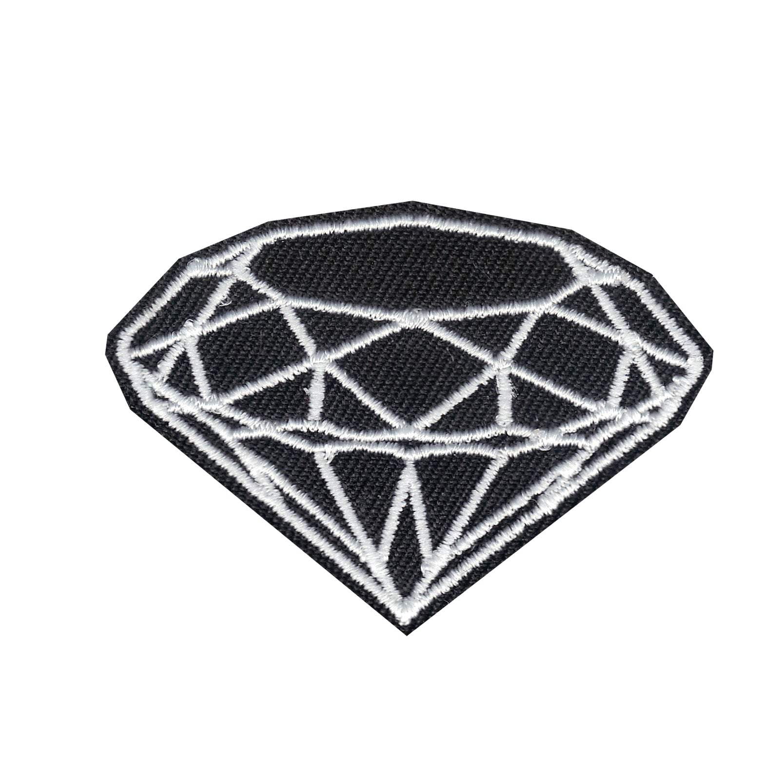 Black Diamond Iron On Embroidered Patch - Walmart.com