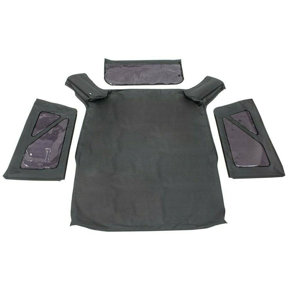 Black Diamond Soft Top with Tinted Rear and Side Windows Replacement ...