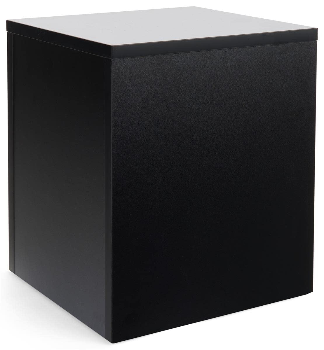 Black Display Pedestal with Collapsible Design – Black (WDCUBEBLK1 ...