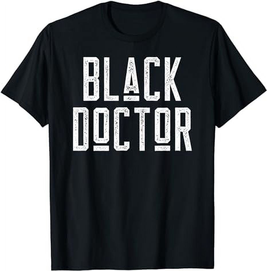 Black Doctor African American Physician Vintage Retro T-Shirt - Walmart.com