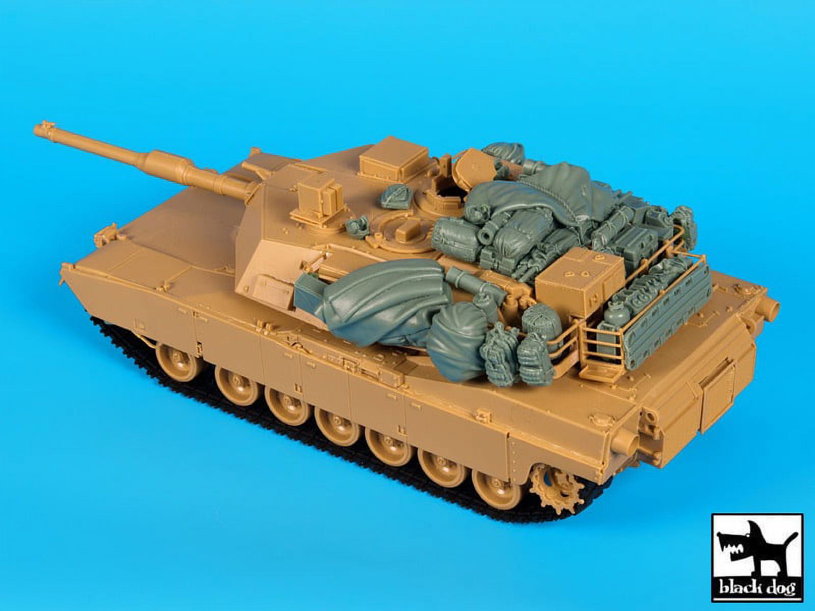 Black Dog 1:35 M1A1 Accessories Set - Resin Detail #T35154 - Walmart.com