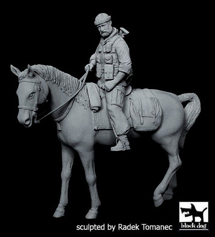 Black Dog 1:35 US Special Forces Soldier on Horse (1 Figure & Horse) # ...