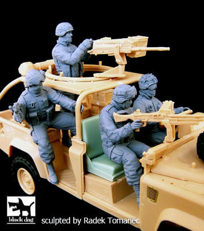 Black Dog 1:35 US Team RSOV Afghanistan (4 Figures) #F35061 - Walmart.com