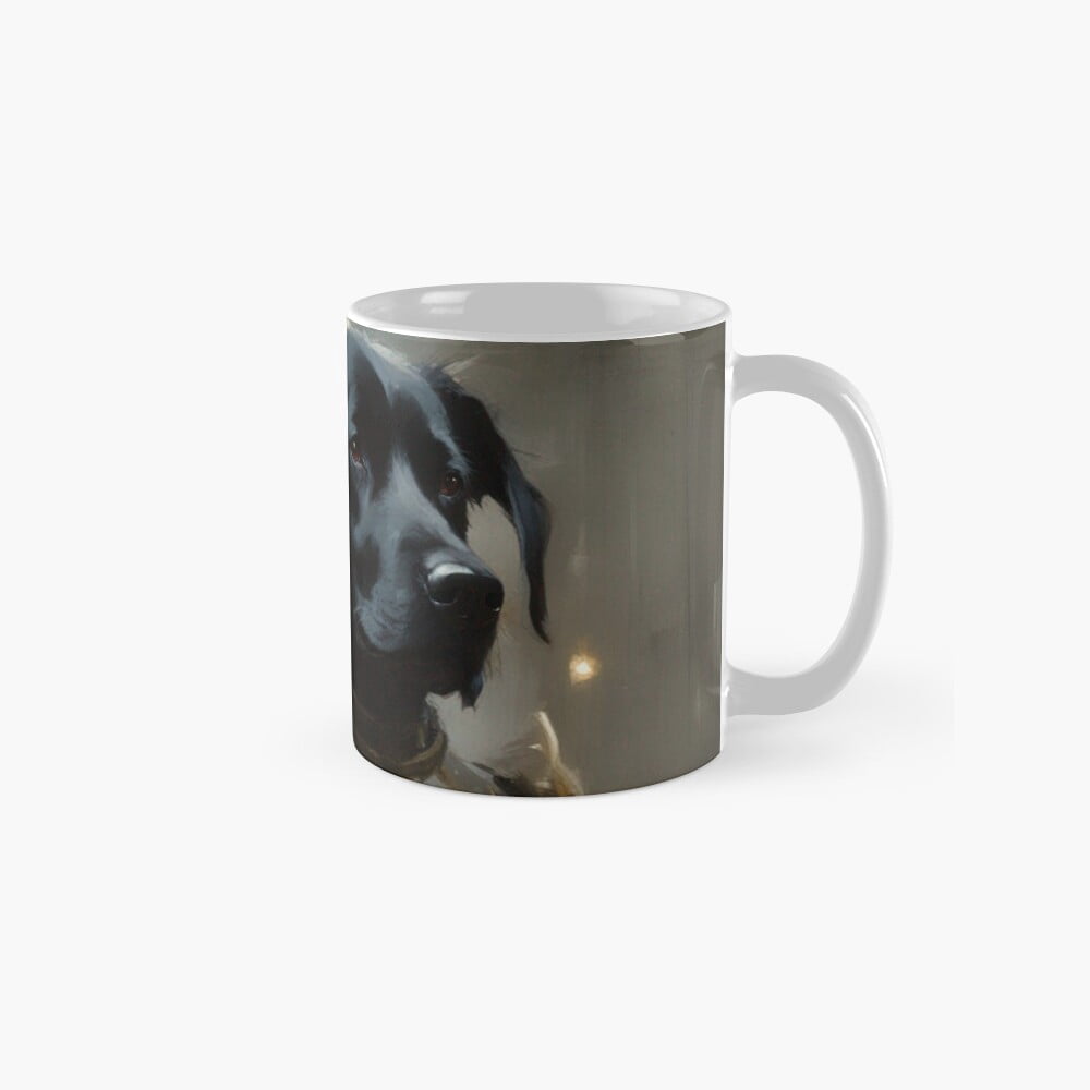 Black Dog In Armor Classic Mug, Ceramic Coffee Mug, Tea Coffee Cup ...