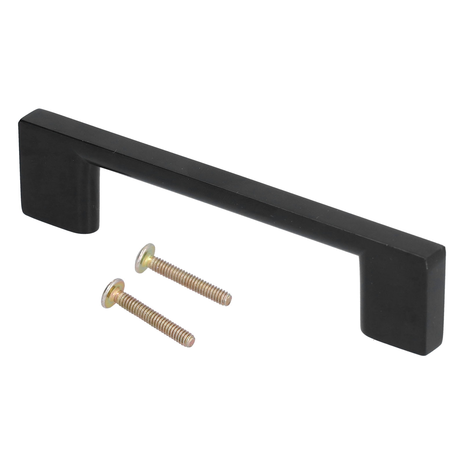Black Door Handle Zinc Alloy Hardware Pull For Cabinet Door Wardrobe ...