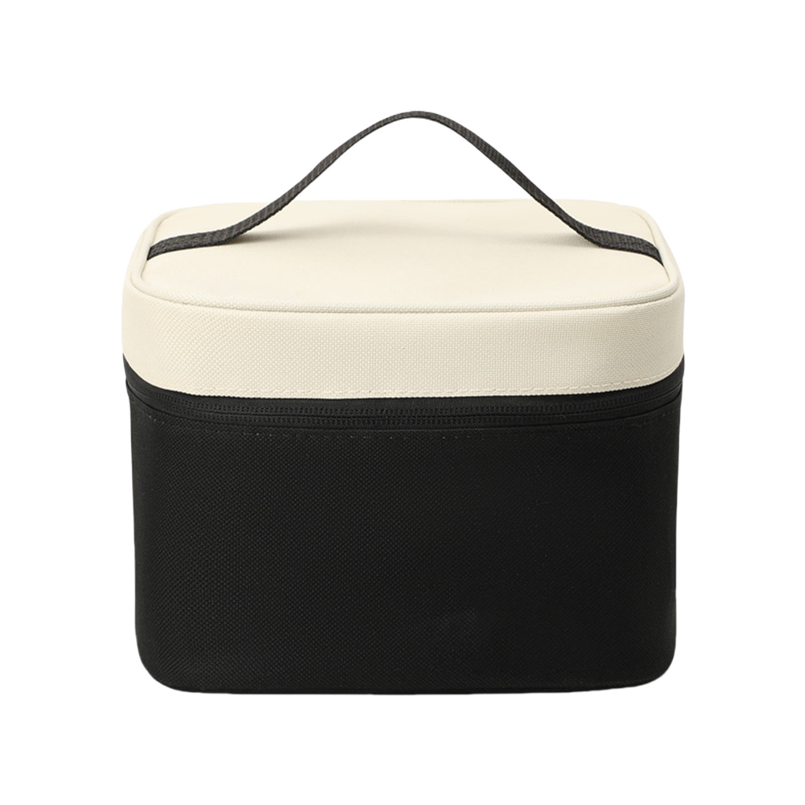 Black Dopamine Square Lunch Bag Color Block Fashion Insulated Cooler ...