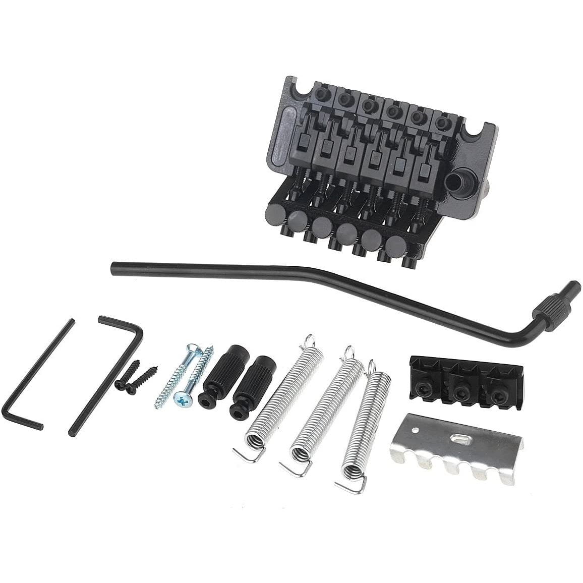 Black Double Locking Tremolo Bridge for Floyd Rose Style Electric ...