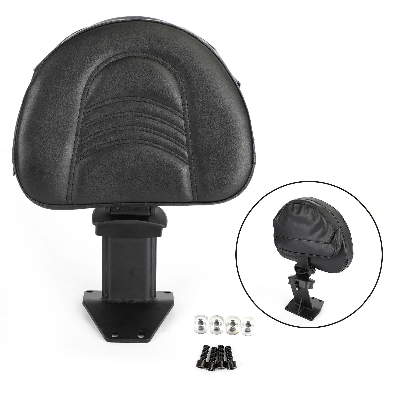 Black Driver Backrest fit for Honda Goldwing 1800 GL1800 2018-2020 ...