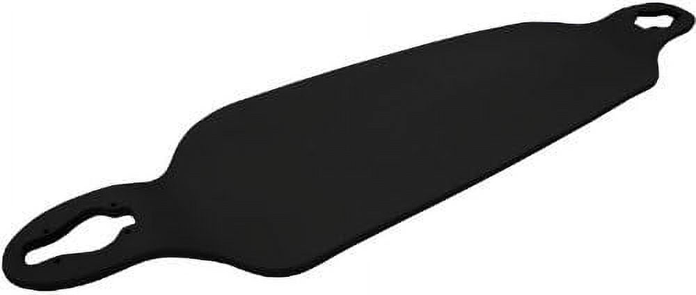 Black Drop Down/Through Longboard Lowrider Skateboard Deck Cruiser ...