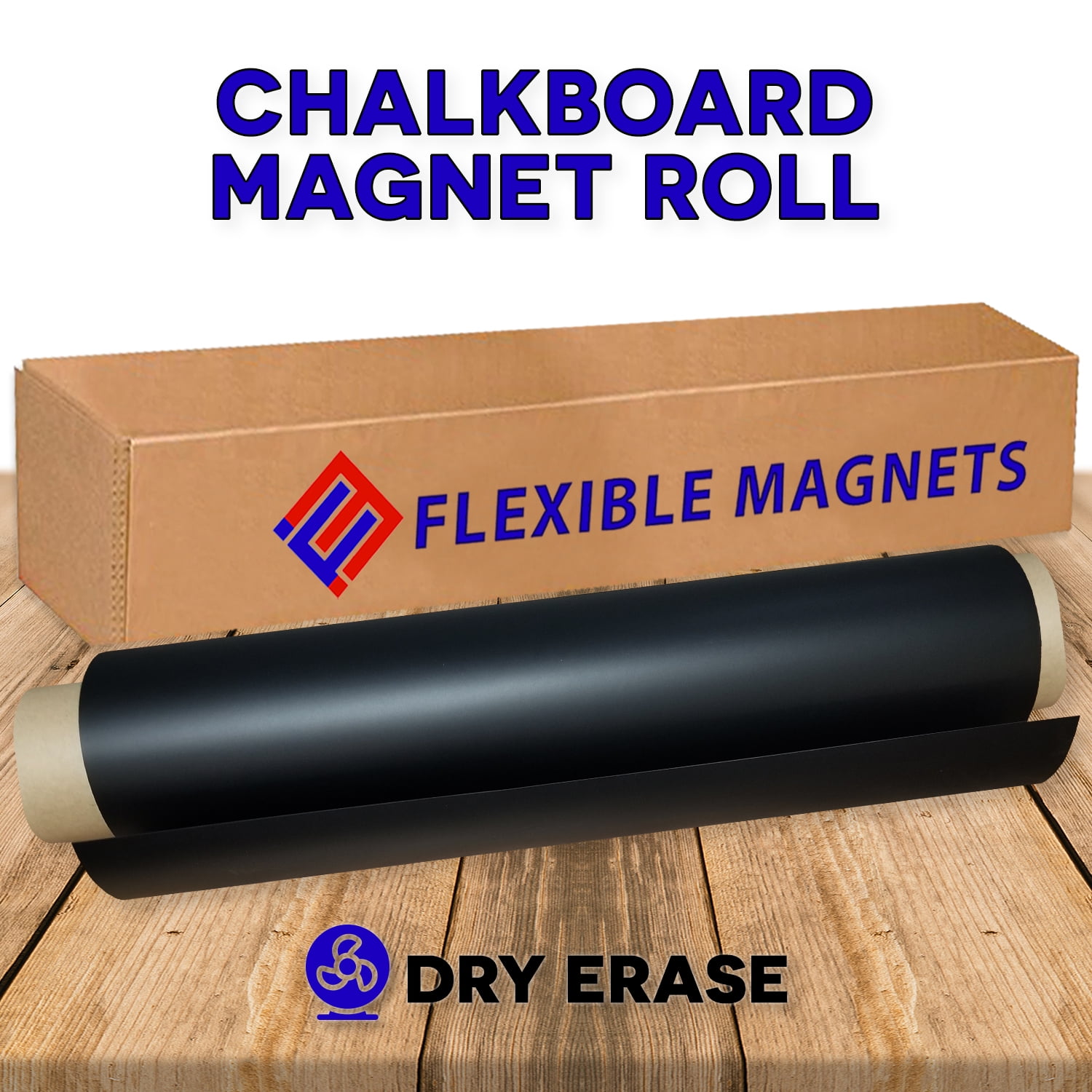 Black Dry Erase Chalkboard Magnet Sheet/Roll for Kitchen or Office ...