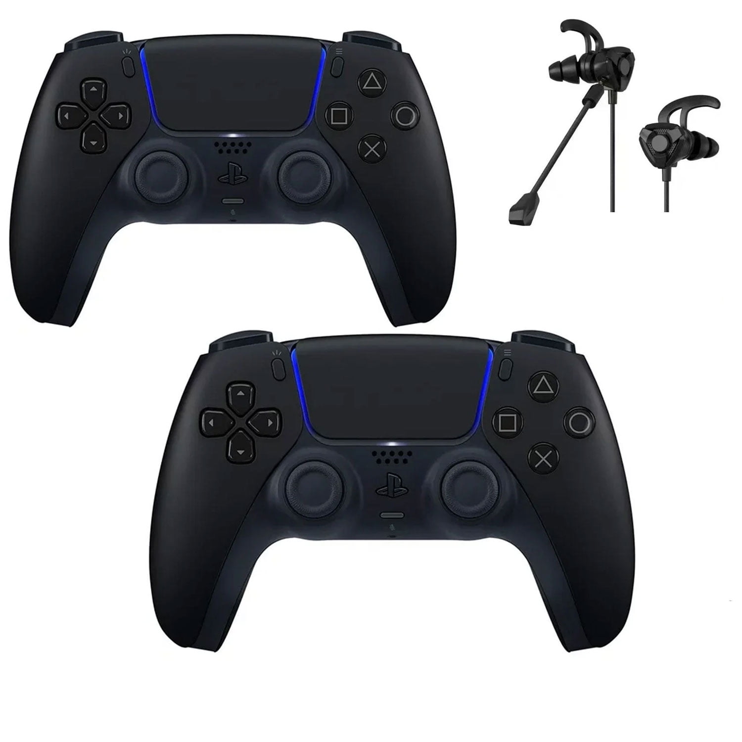 Pre-Owned Black DualSense PS5 Wireless 2 Controller Bundle - With ...