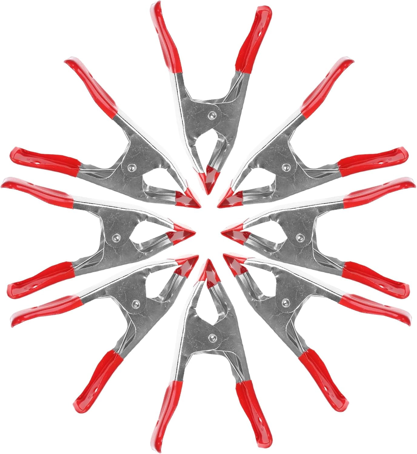 Black Duck Brand 2-Inch Mini Spring Clamps with Vinyl-Coated Tips and ...