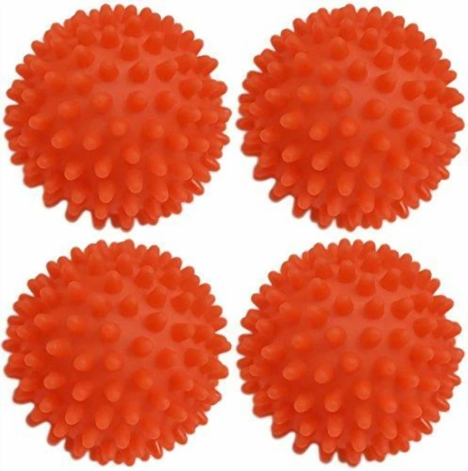 Black Duck Brand Dryer Balls 4 Pack Orange- Reusable Dryer Balls ...