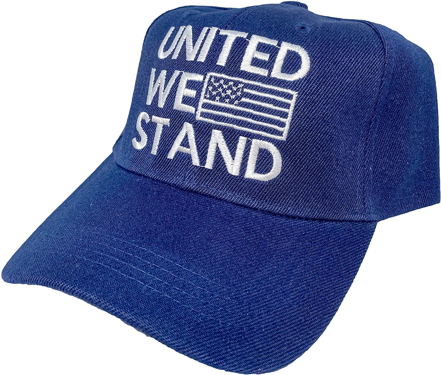 Black Duck Brand Embroidered Patriotic United We Stand Adjustable ...