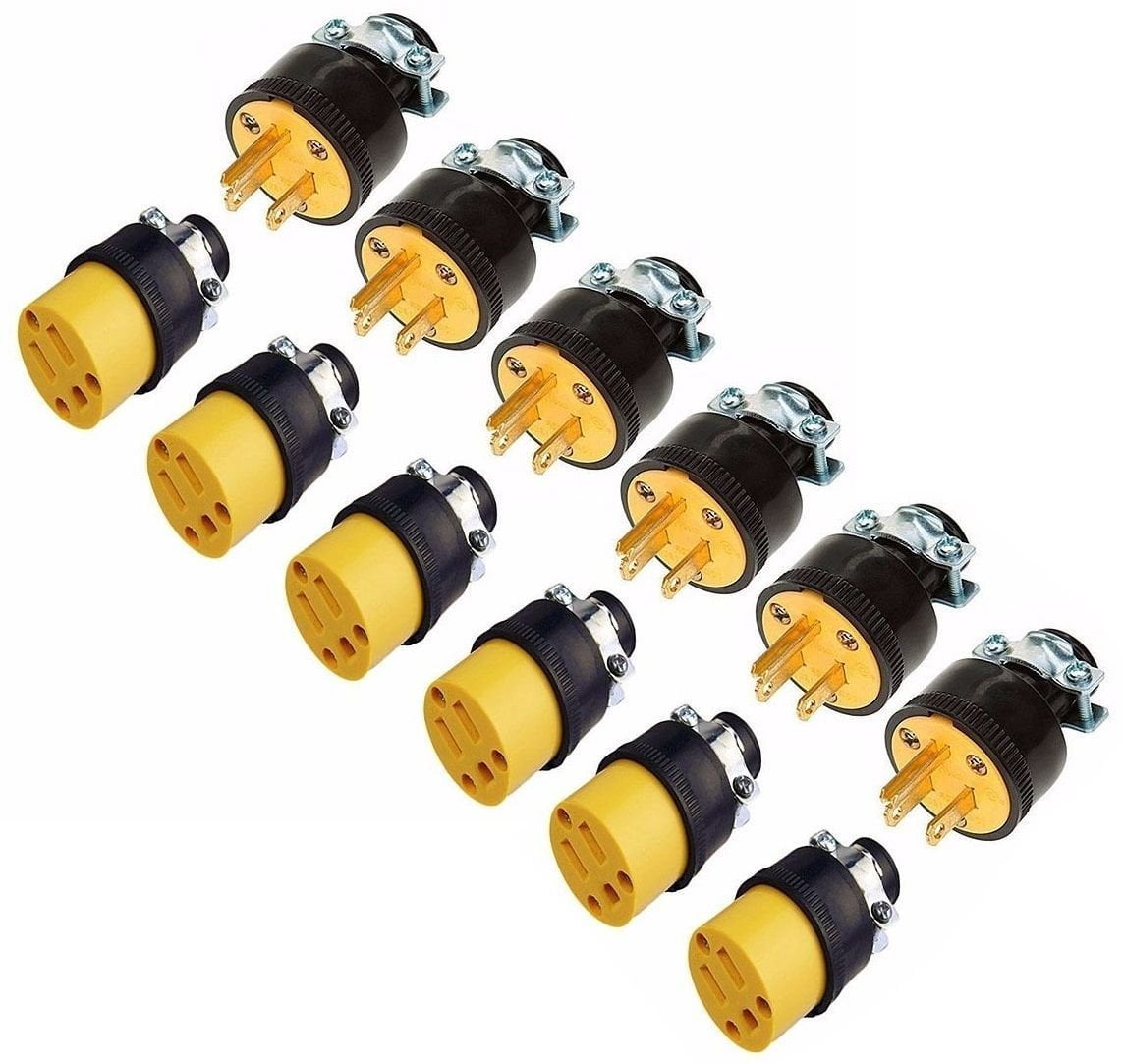 Black Duck Brand Male & Female Extension Cord Replacement Electrical ...