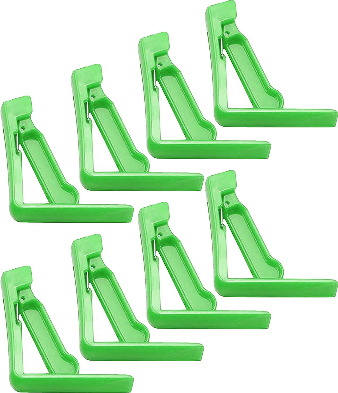 Black Duck Brand Plastic Tablecloth Clamp Holders - Spring-Loaded Clips ...