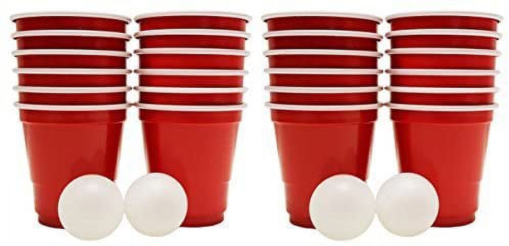 Black Duck Brand Set of 2 Mini Beer Pong Game Sets! Shot Pong Game ...