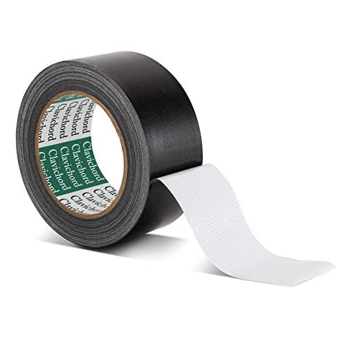 Black Duct Tape Heavy Duty - 1.88 in 35 Yds Waterproof No Residue Industrial Grade Strong ...