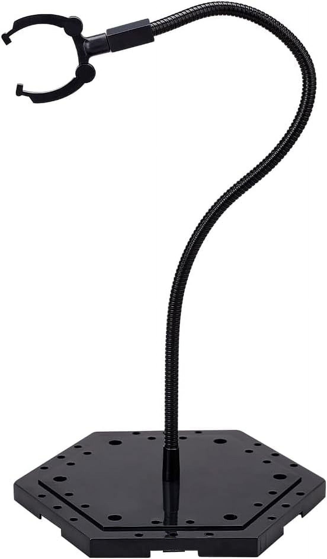Black Dynamic Action Figure Stand 25cm Long Black Figure Stand Action ...