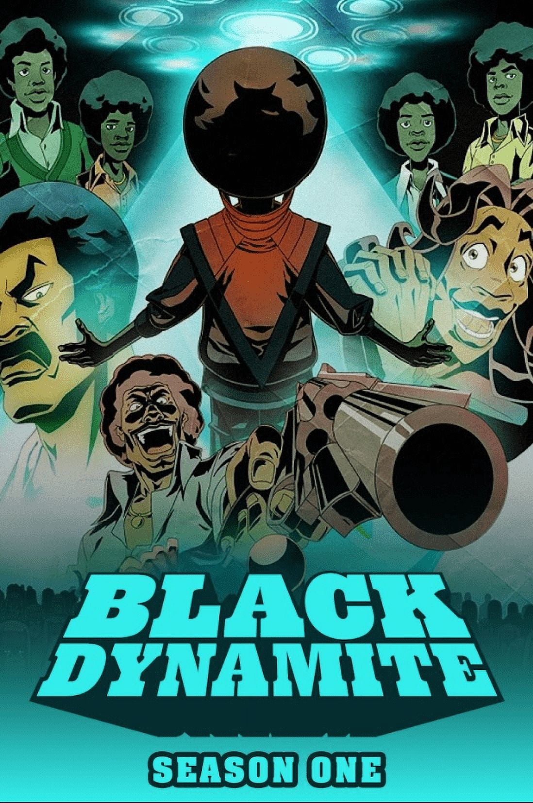 Black Dynamite (2012) - Season 1 24x36 Poster - Animated Comedy, Cult ...