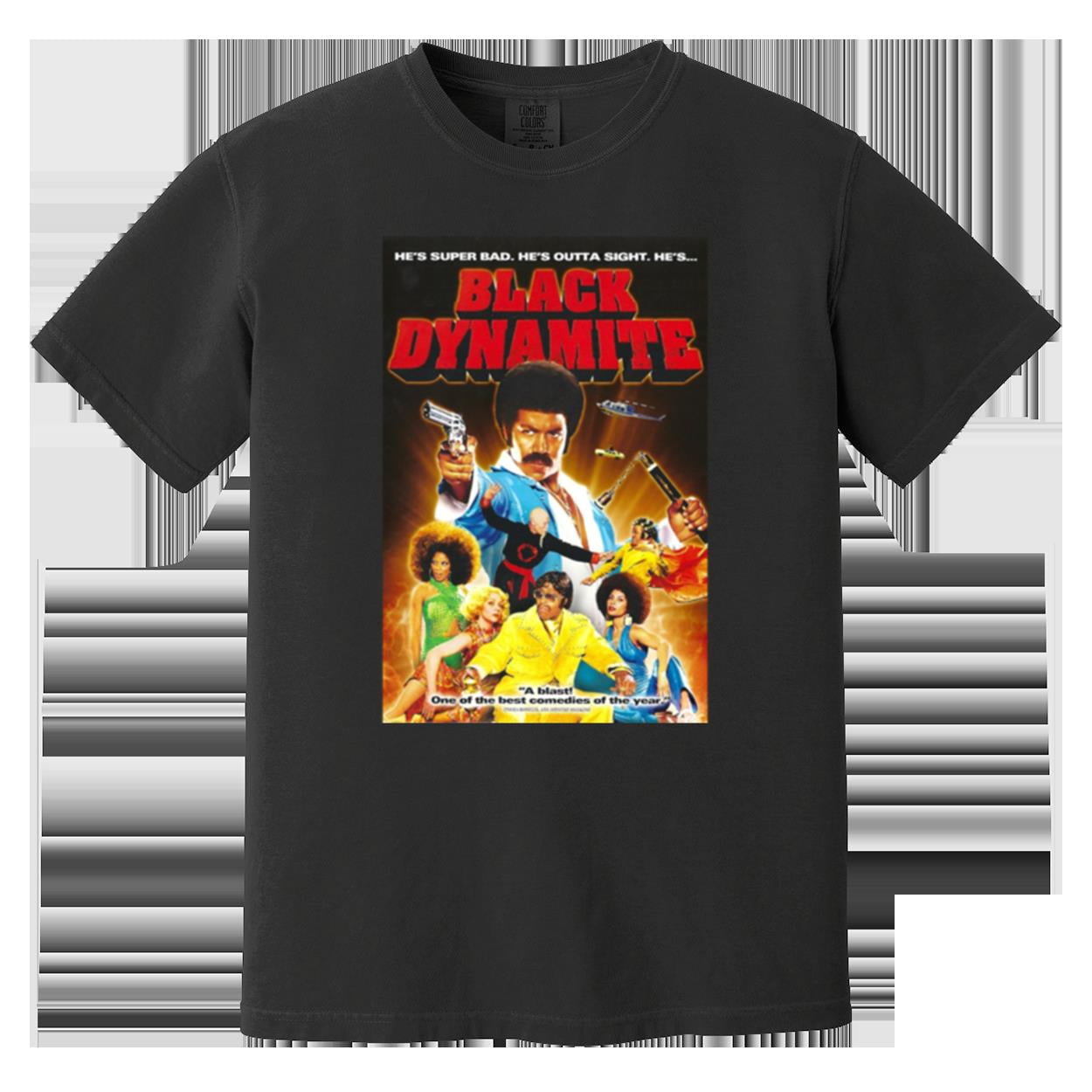 Black Dynamite Action Comedy Tribute Comfort Color T-Shirts, for men ...
