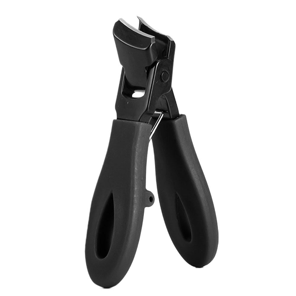 Black (E) oblique nail clippers, dead skin removal, manicure nail ...