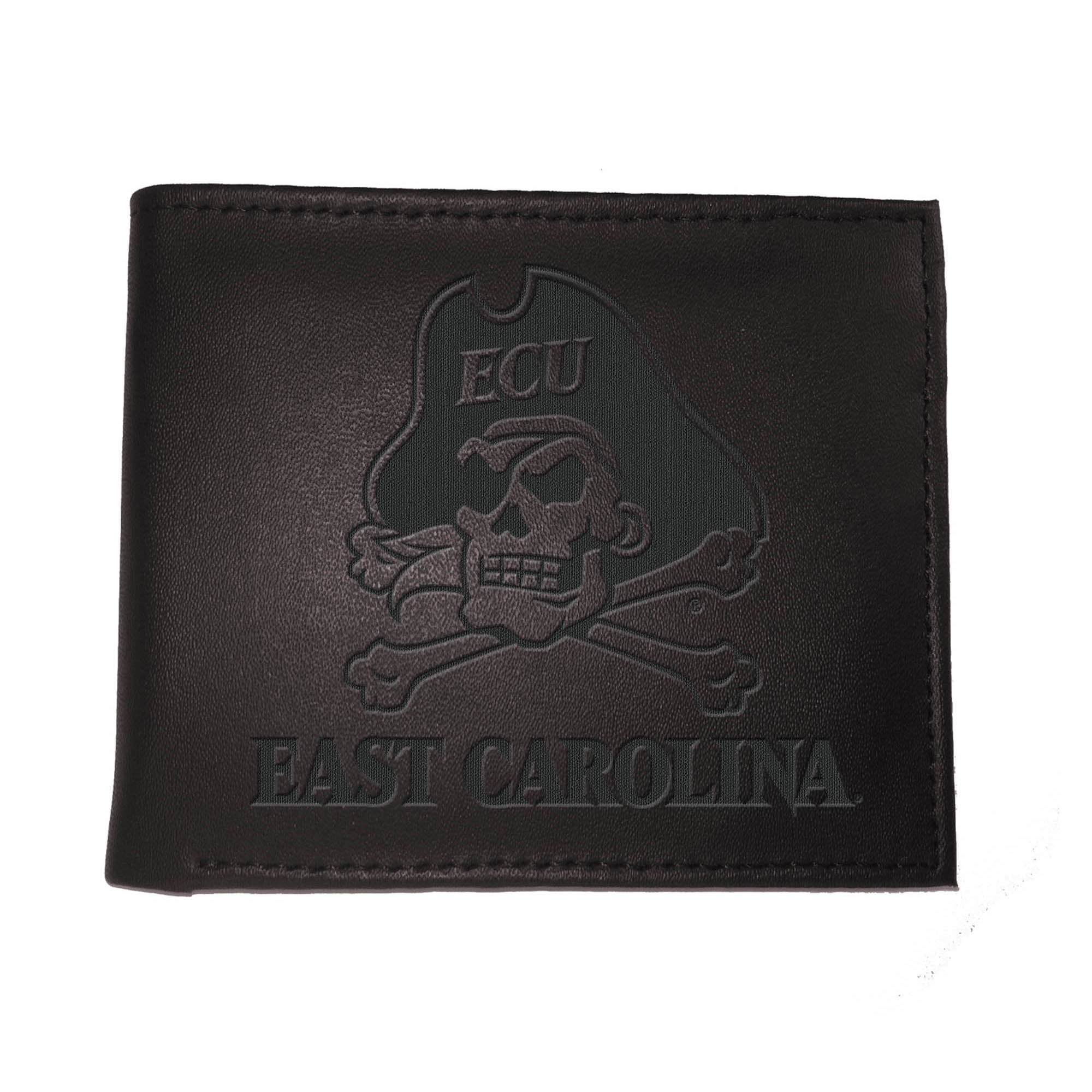 Black ECU Pirates Hybrid Bi-Fold Wallet - Walmart.com