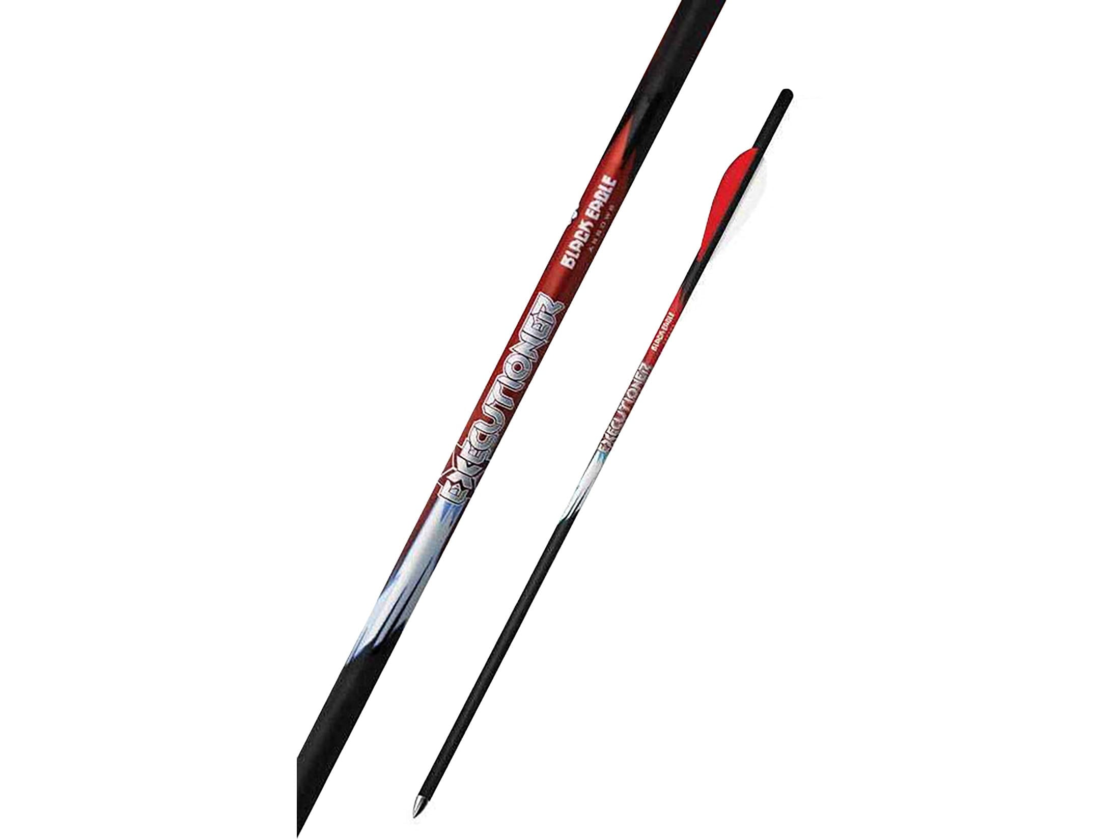 Black Eagle Arrows Executioner Xbow 20" Carbon Crossbow Bolt .001" 6PK ...