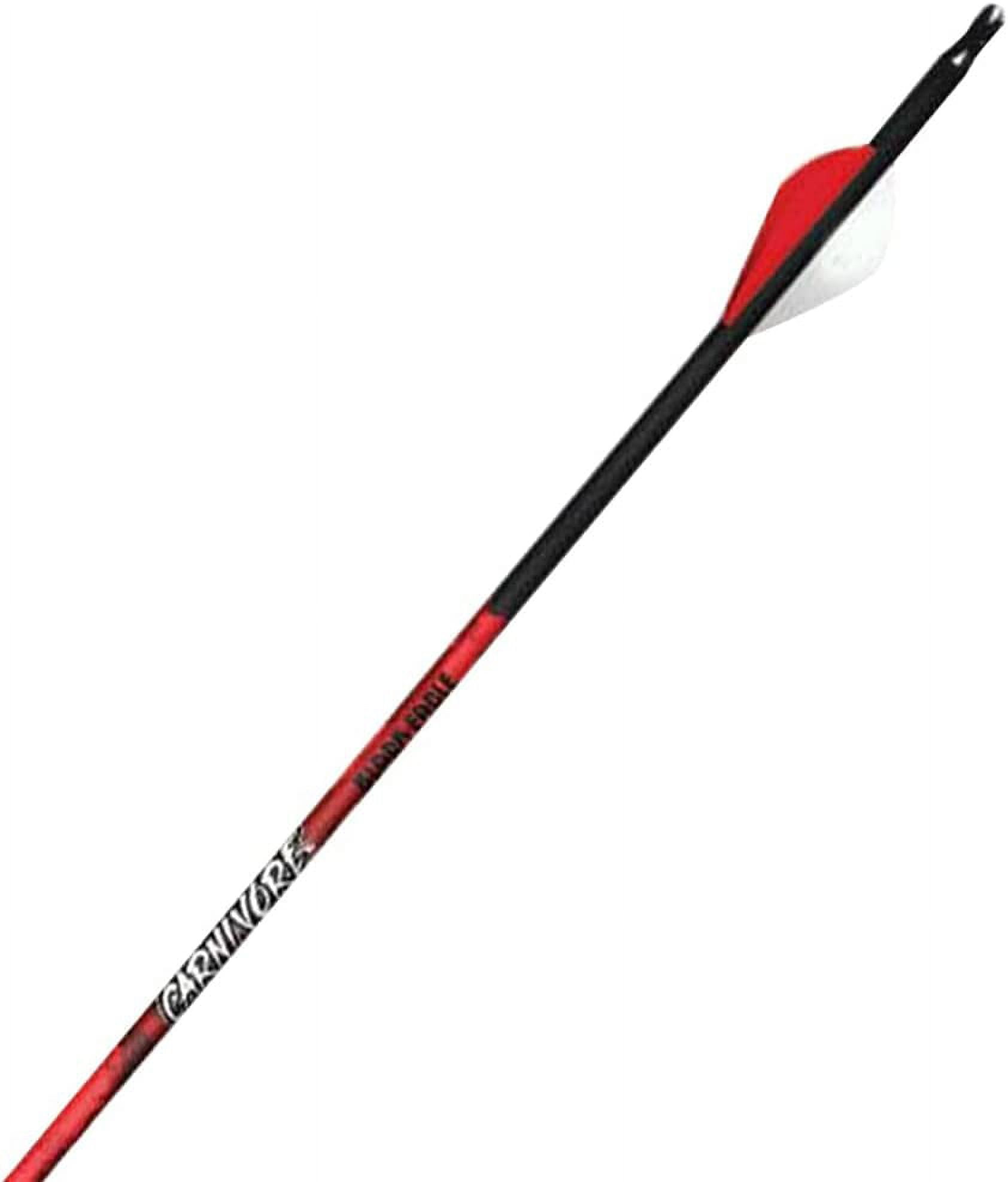 Black Eagle Carnivore Fletched Arrows - .001" 6 Pack - 350 - Walmart.com