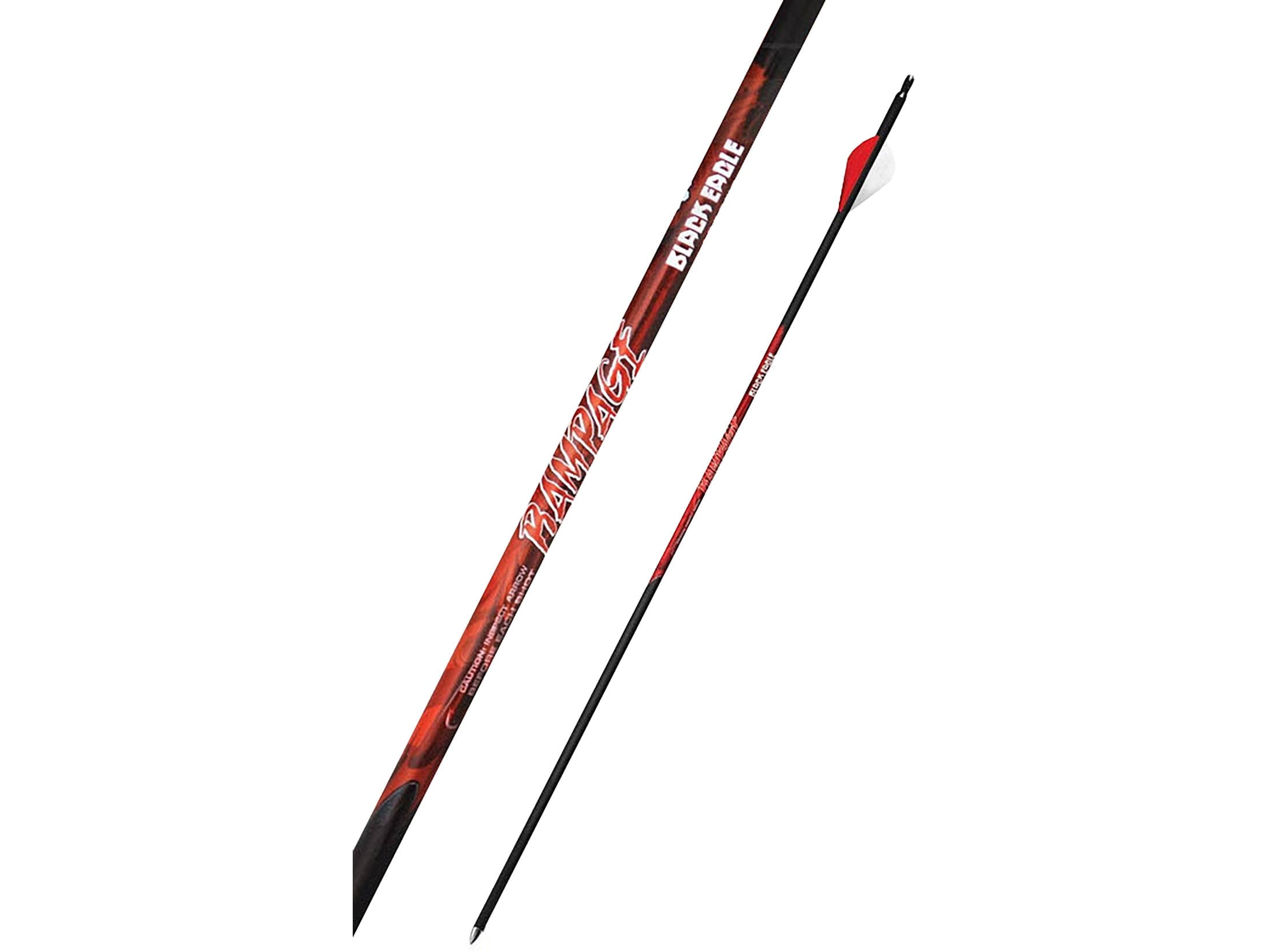 Black Eagle Rampage Arrows - 32" - 300 Spine - .003 - 6 Pack - Walmart.com