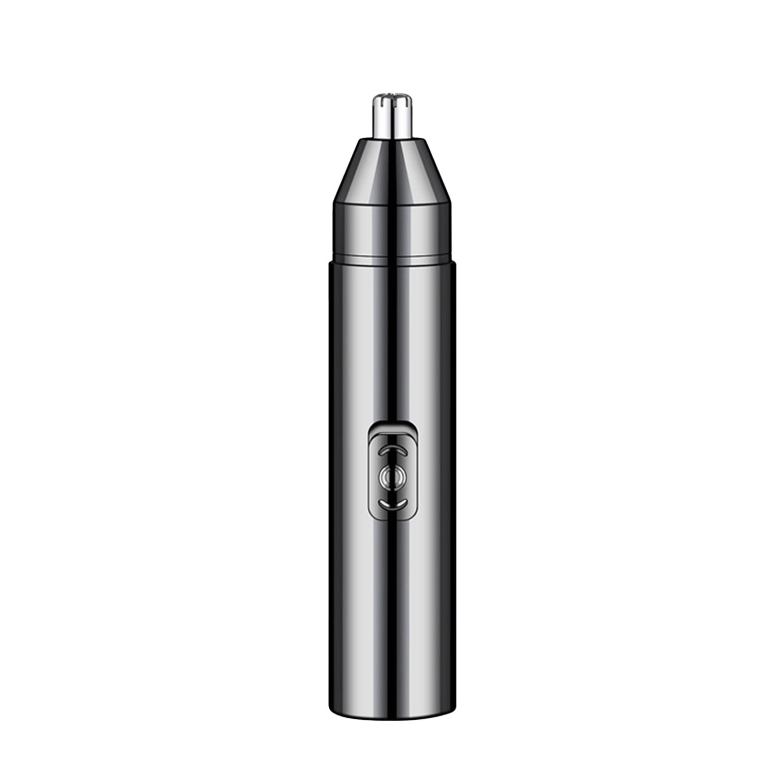 Black Ear And Nose Hair Clipper For Men Women Battery Operated Ipx7 ...
