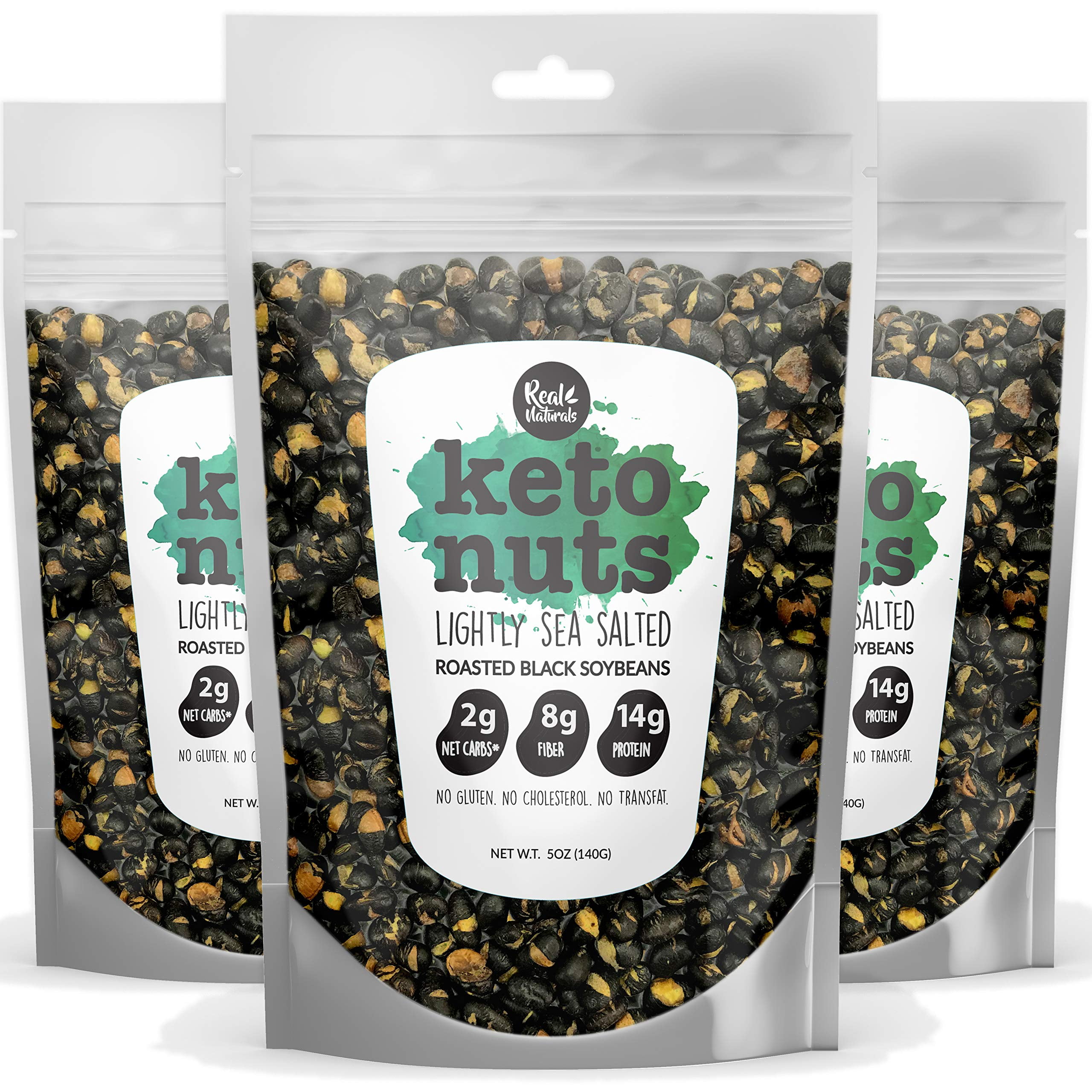 Black Edamame dry AJH3 roasted edamame snacks (sea salt) High protein ...
