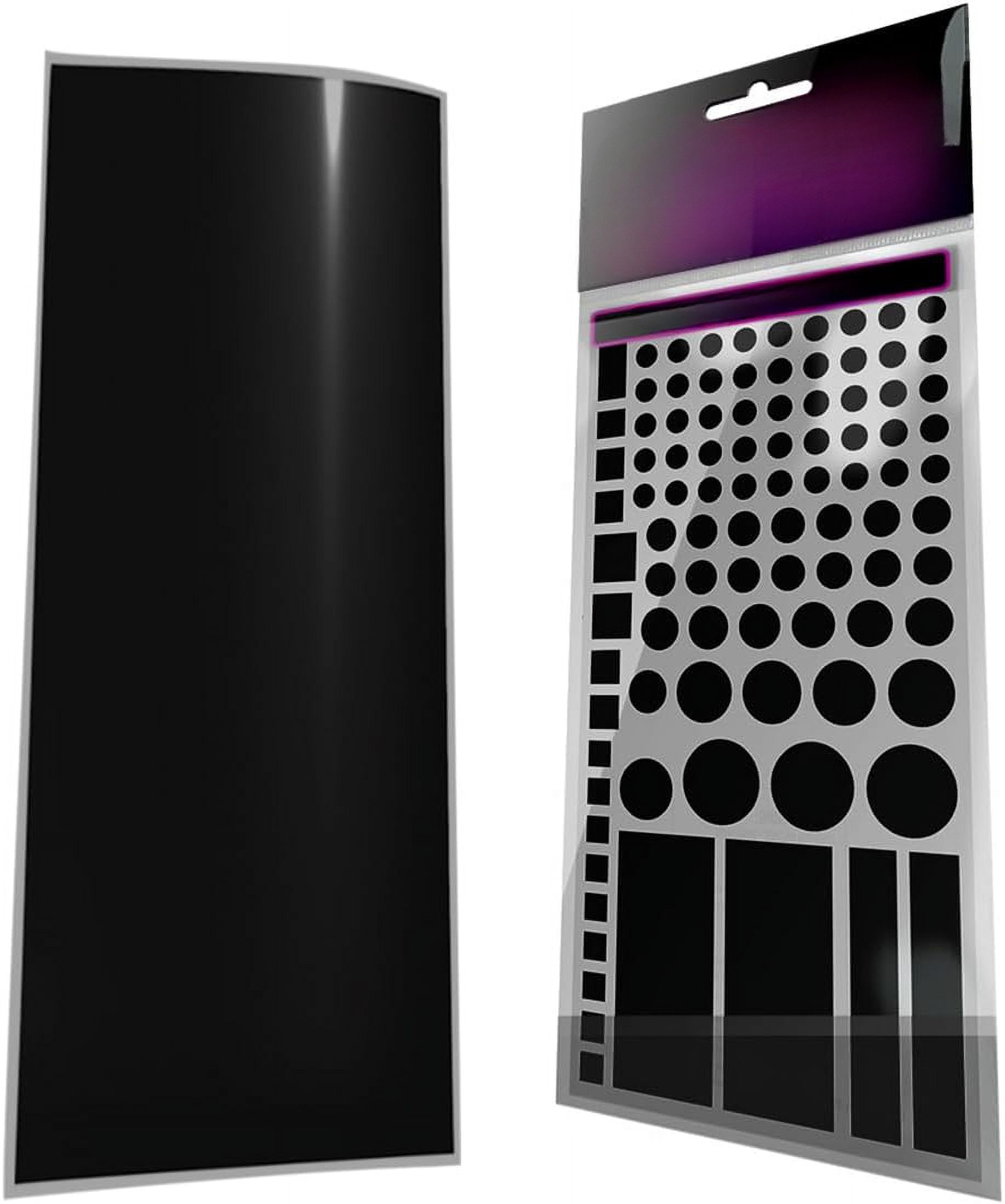 Black Out Edition Blocking LED Covers (2 Sheets) Shapes & Uncut Sheet ...