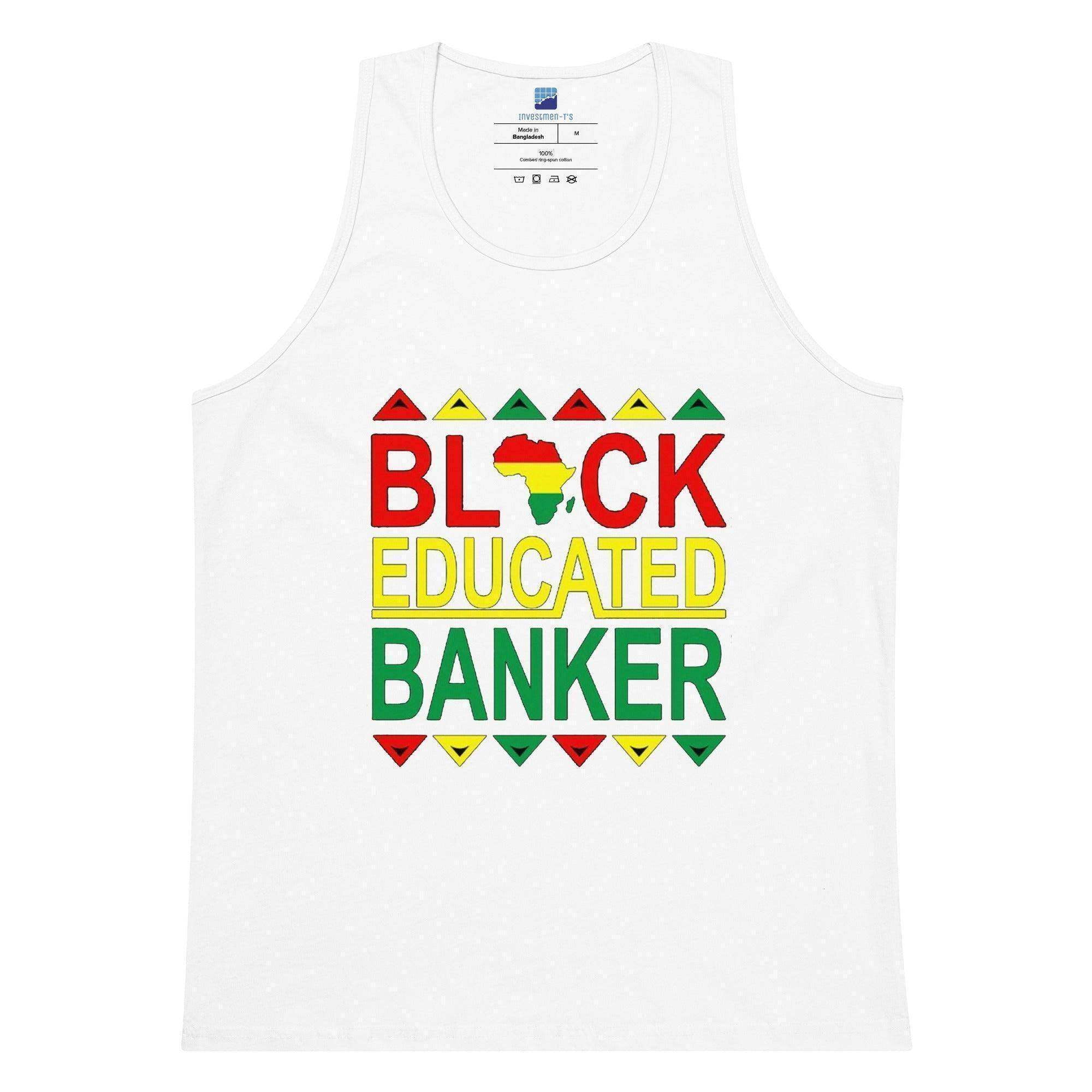 Black Educated Banker Tank Top - Walmart.com