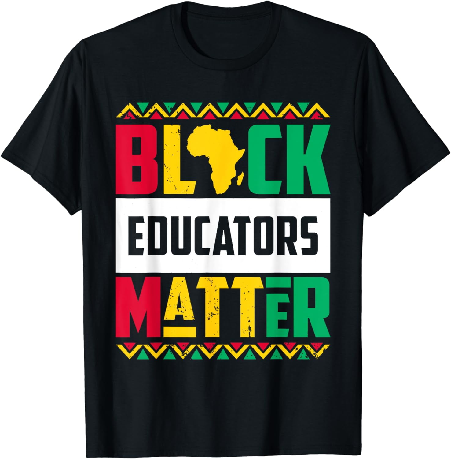 Black Educators Matter Teacher Black History Month Pride T-Shirt ...