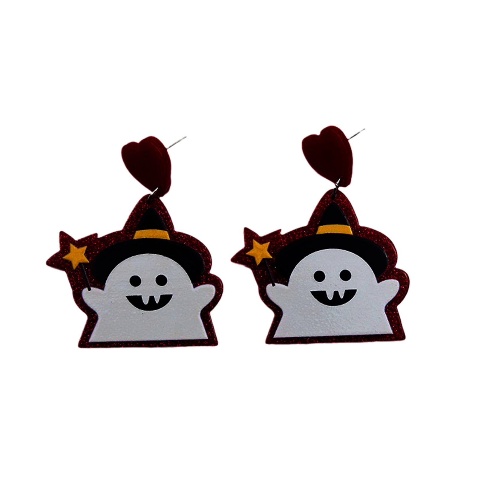 Black Eight Cute Ghost Halloween Decorations for Indoors Spooky ...