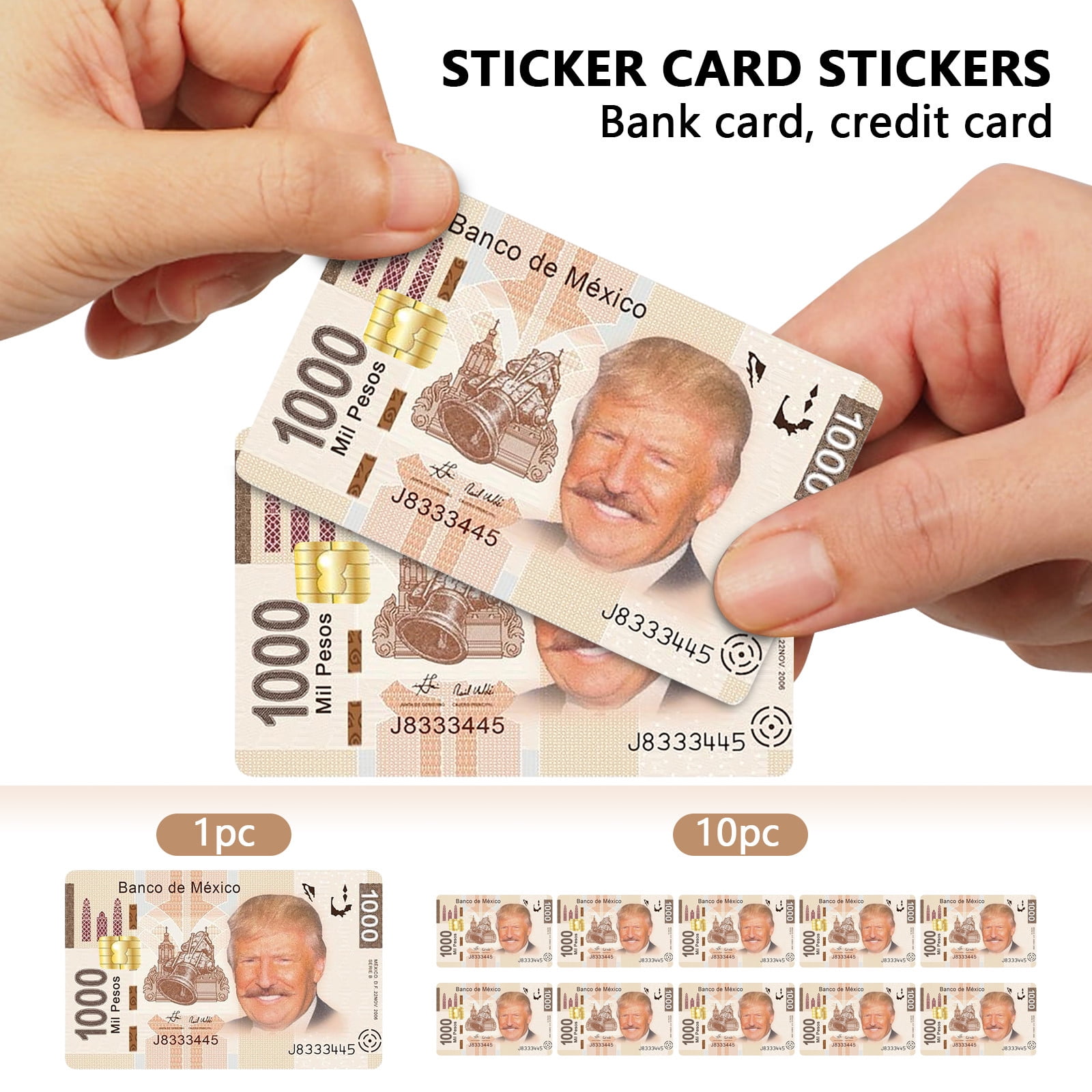 Black Eight Debit Card Skin Sticker for EBT, Transportation, Key ...