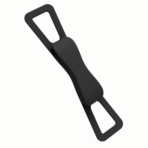 Black Elastic Tablet Strap For Fingers Comfortable Adjustable For ...