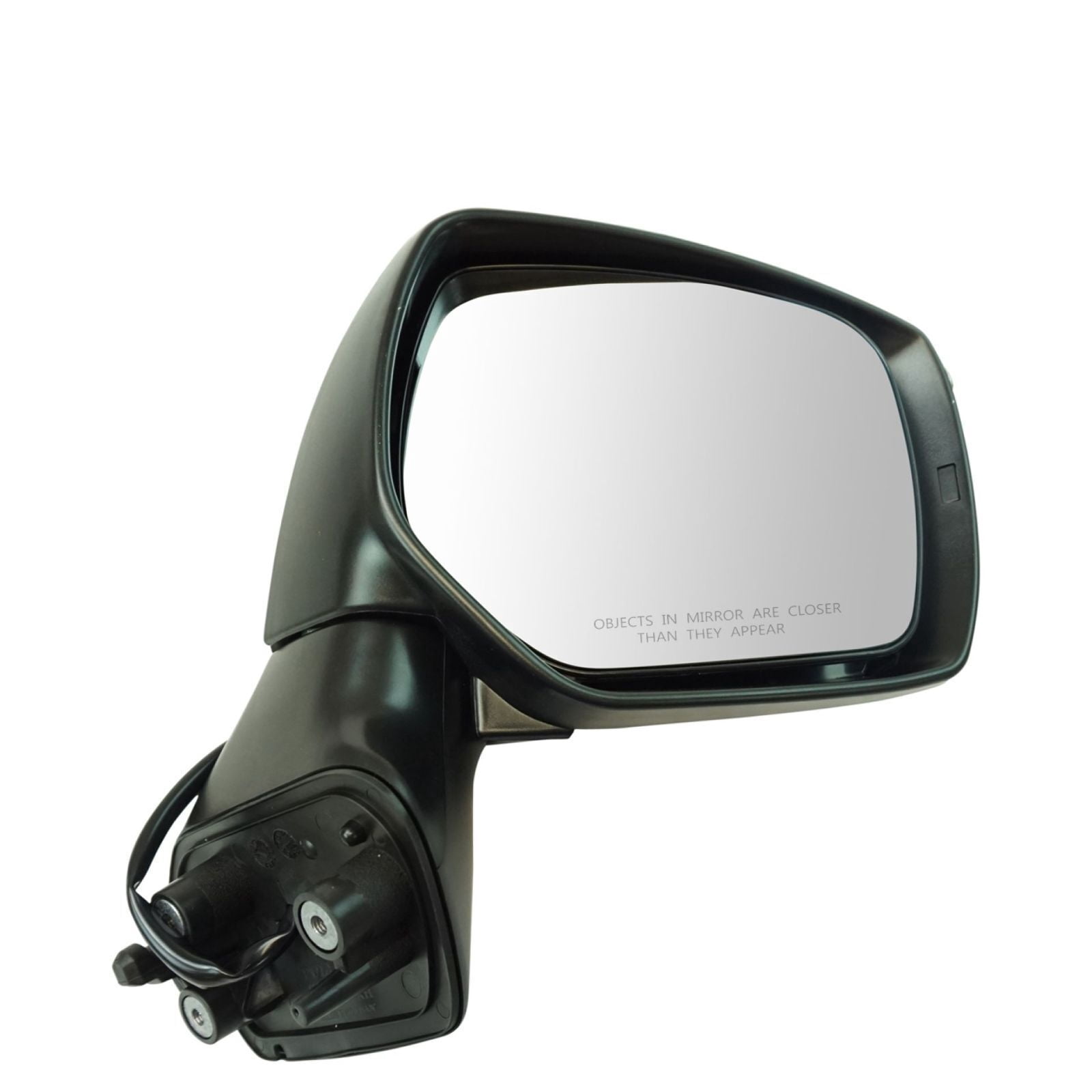 Black Electric Adjustable Convex Exterior Mirror with Folding Mechanism ...