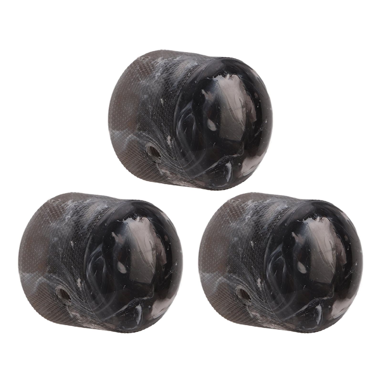 Black Electric Guitar Knob String Potentiometer Controller Set Kit 3Pcs ...