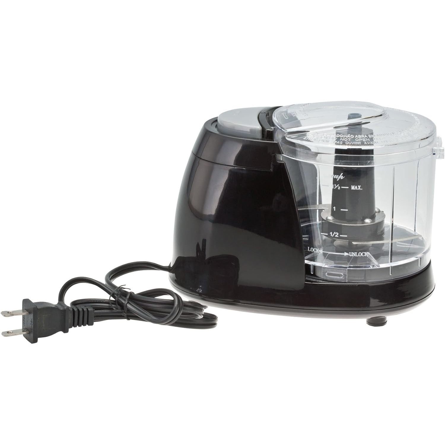 Black Electric Mini Chopper by Home-Style Kitchen - Walmart.com