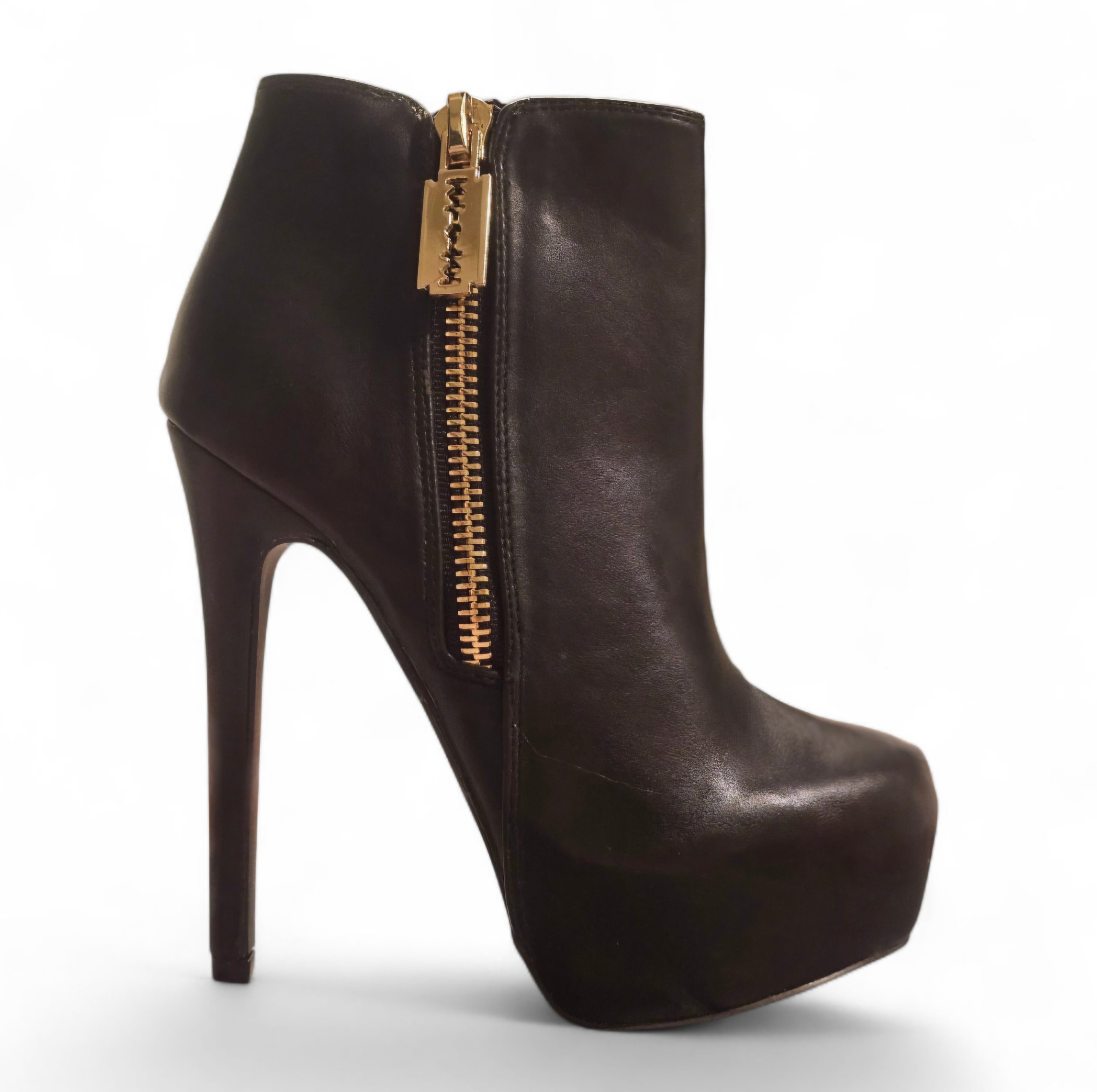Black Elevation Platform Boot - Walmart.com
