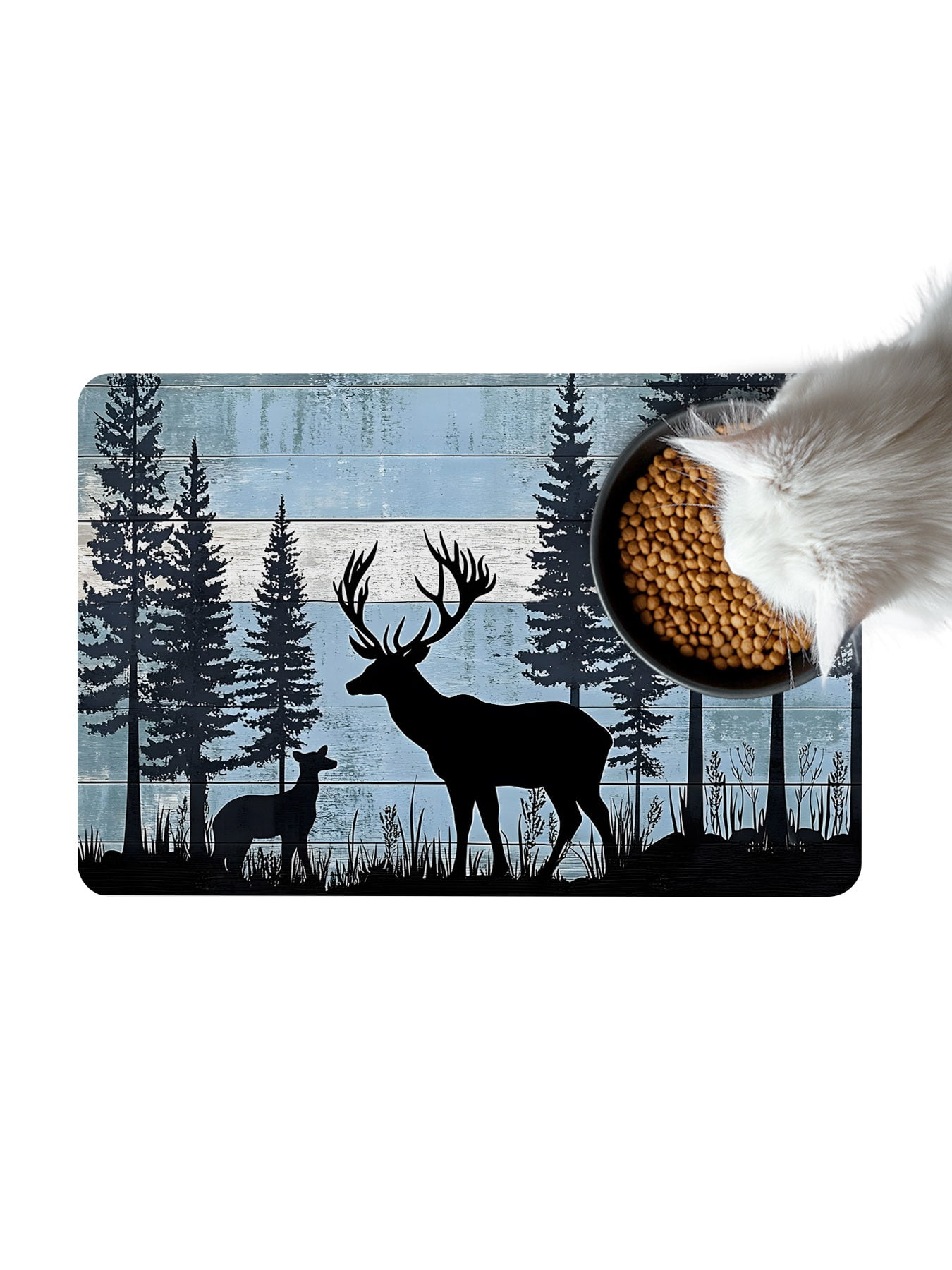 Black Elk Doormat Non Slip Diatomaceous Earth Door Mat Absorbent Quick ...