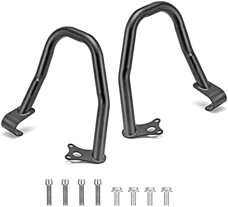 Black Engine Guard Frame Crash Bar Protection Highway Crash Bar Kit ...